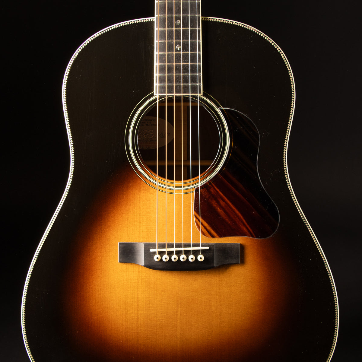 2017 Chris Bozung Slope J Sunburst – Music City Vintage Guitars