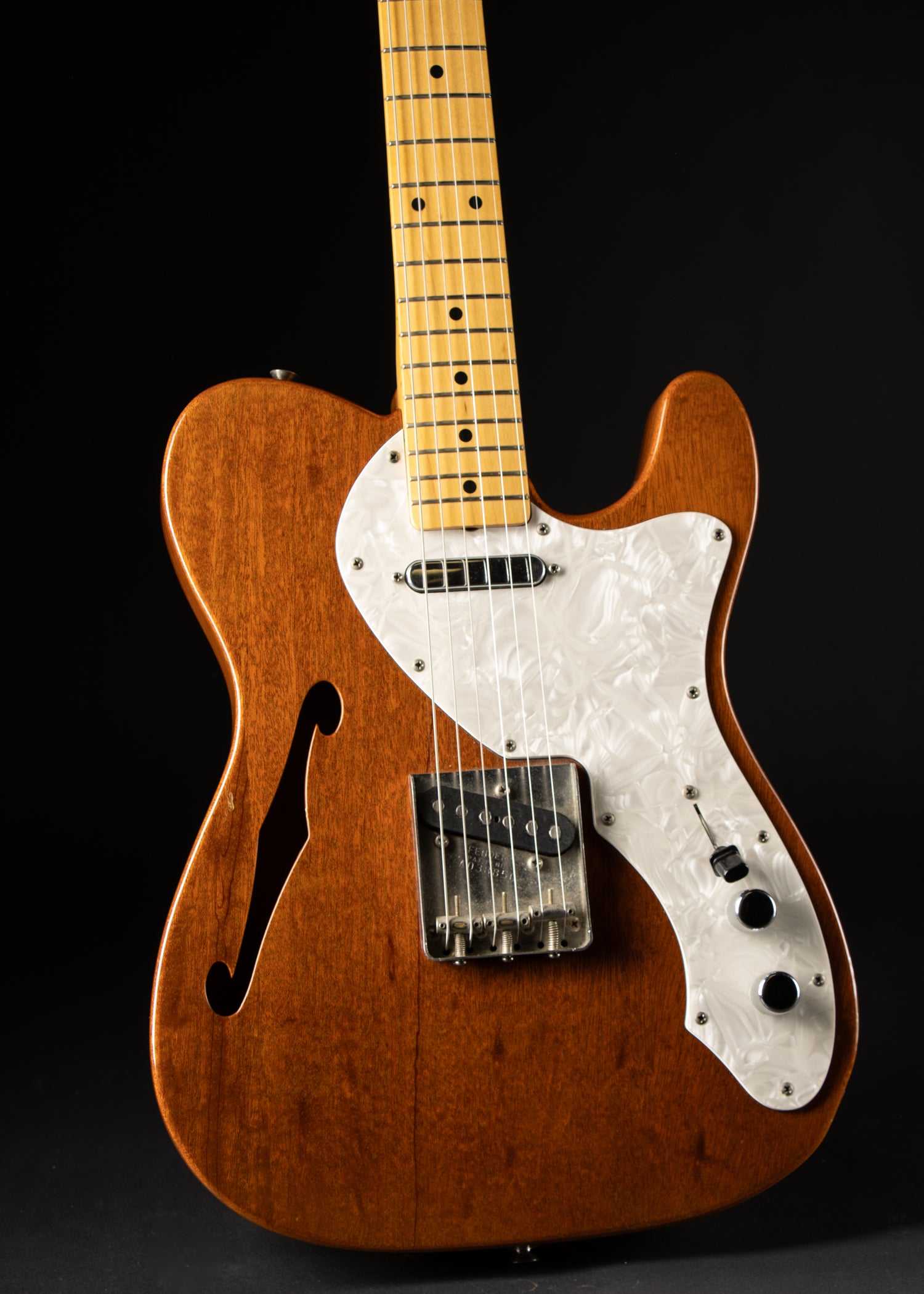 1985 Fender MIJ Telecaster Thinline TN-70 Natural – Music City Vintage ...