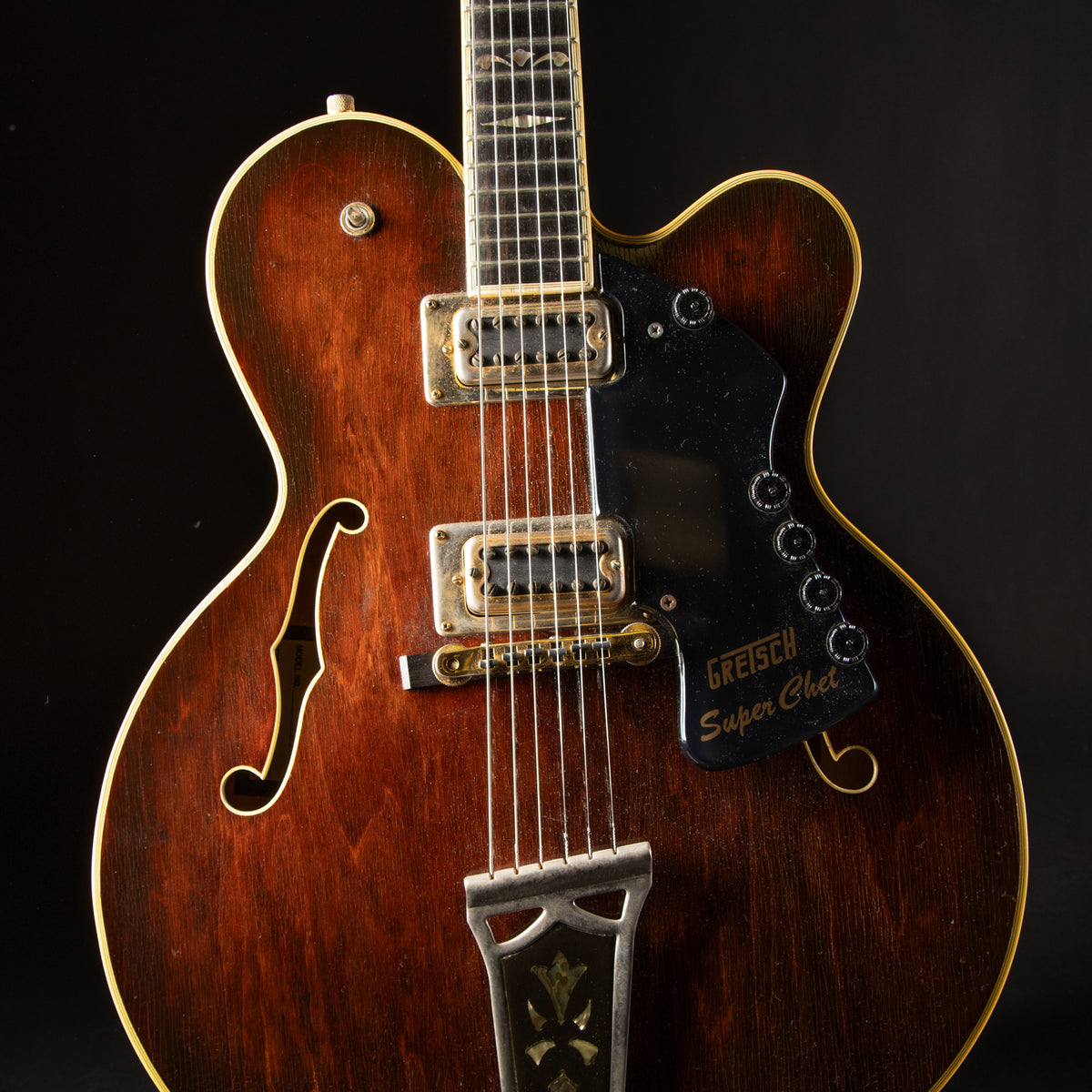 1977 Gretsch 7691 Super Chet Walnut – Music City Vintage Guitars