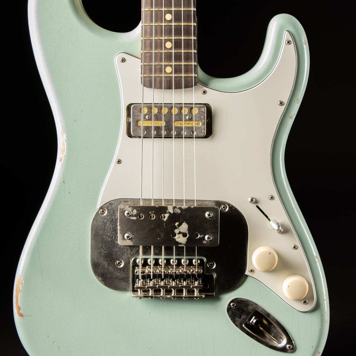 2019 Waterslide Coodercaster S Style Aged Sonic Blue – Music City ...