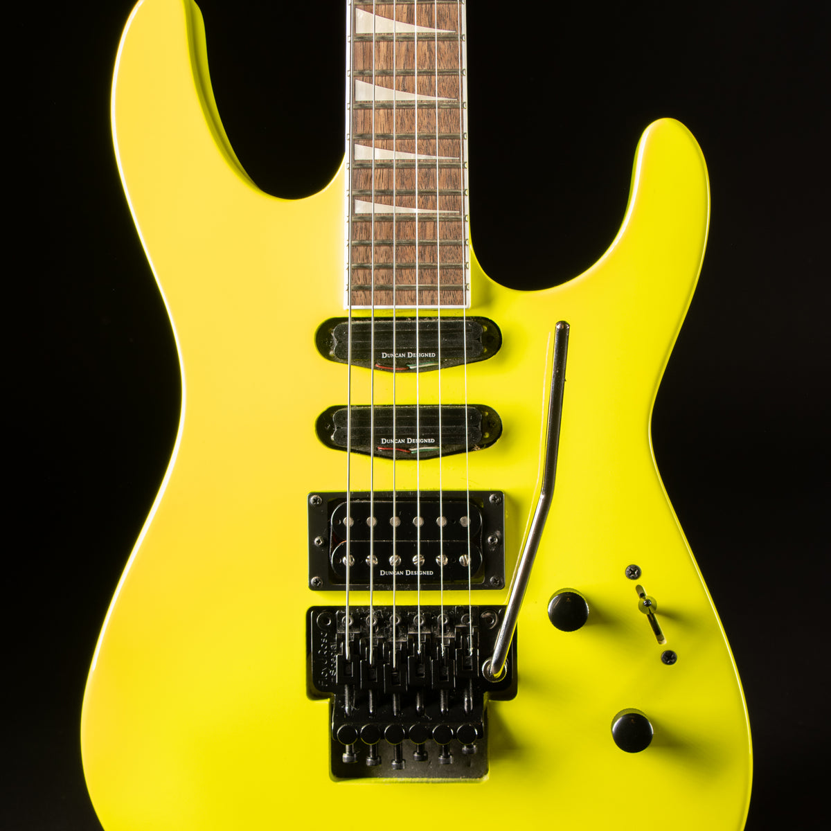 2019 Jackson SL3X Neon Yellow – Music City Vintage Guitars