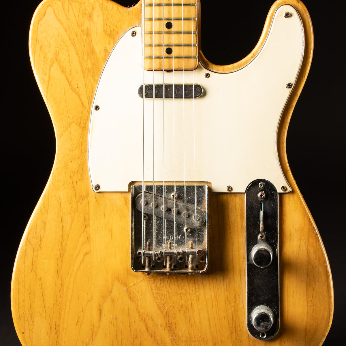 1969 Fender Telecaster Natural Refin – Music City Vintage Guitars