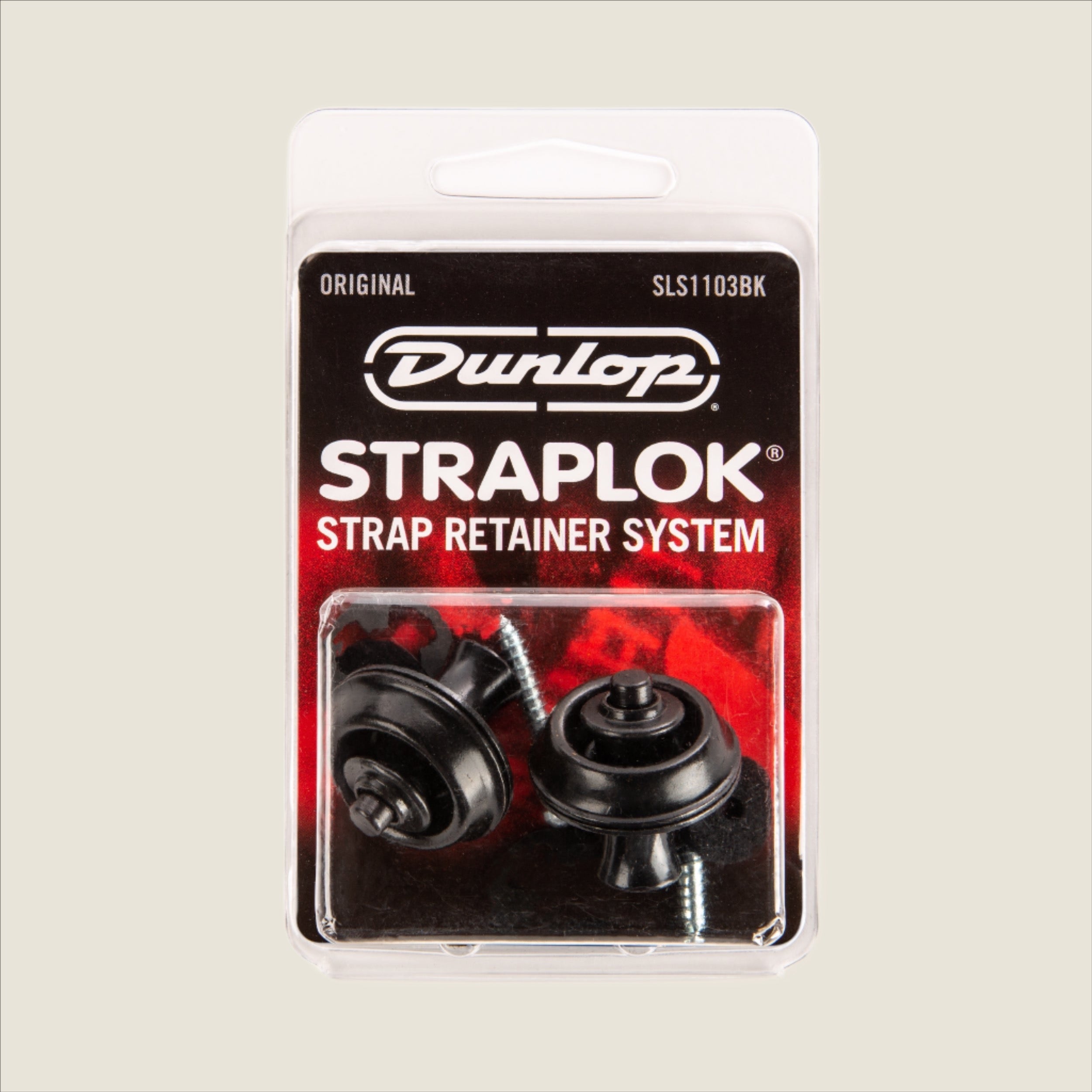 Dunlop Straplok® Strap Retainers Original - Black Oxide – Music City ...